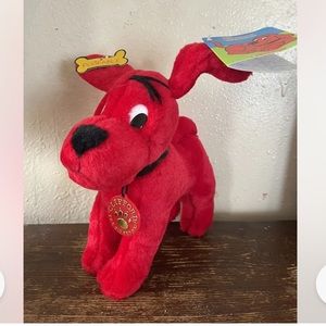 Scholastic | Toys | New Clifford The Big Red Dog Poseable Plush 8x8 ...